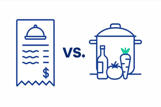 Dining Out vs. Cooking Cost Comparison Calculator | Save Money Now ...